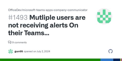 Mutliple Users Are Not Receiving Alerts On Their Teams Applications After Clearing The Chat