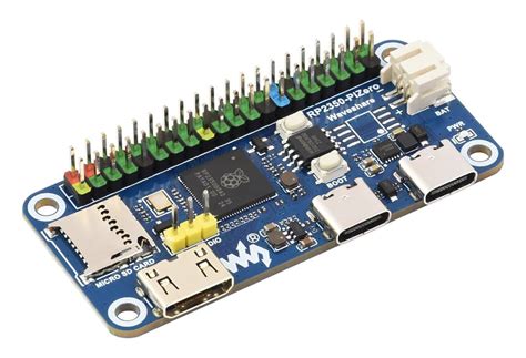 rp2350 pizero an rp2350 board with raspberry pi zero form factor