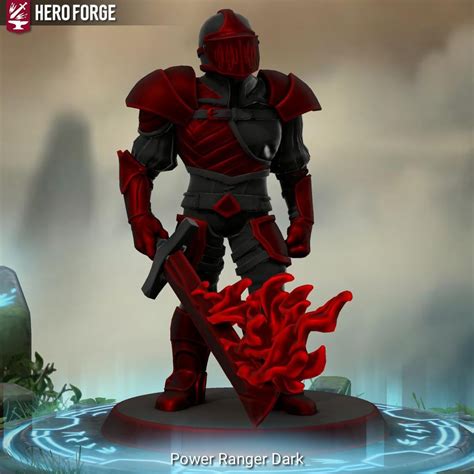 Did A Power Rangers Inspired Line Of Heroforge Figs With Some Descriptions Just Had Some Fun
