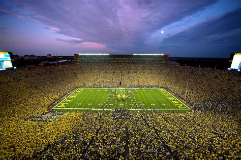 Michigan Stadium Wallpapers 4k Hd Backgrounds On Wallpaperbat