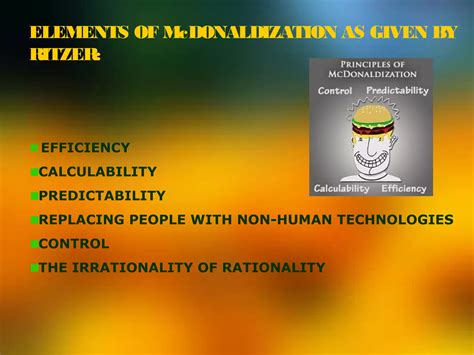 Mcdonaldisation And Glocalisation Ppt