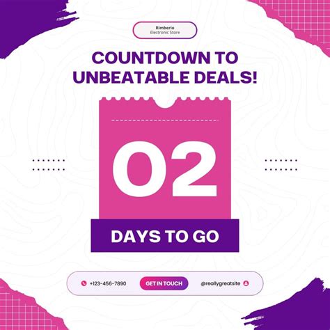 Page 4 Free And Customizable Countdown Templates