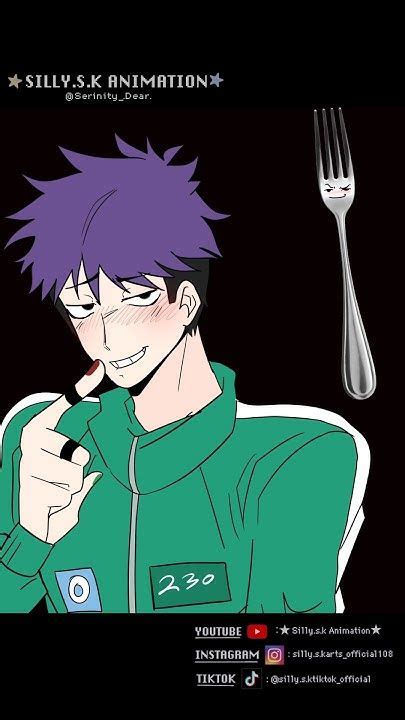 Thanos Got Eliminated By Fork 🍴 [ Squid Game 2 ] Squidgame Trending Fypシ゚ Animation