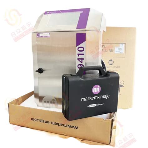 expiration date writing machine on package original markem imaje small