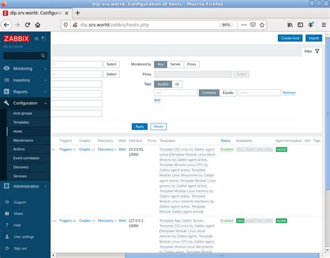 Centos Stream 8 Zabbix 5 0 Add Monitoring Target Windows Server World