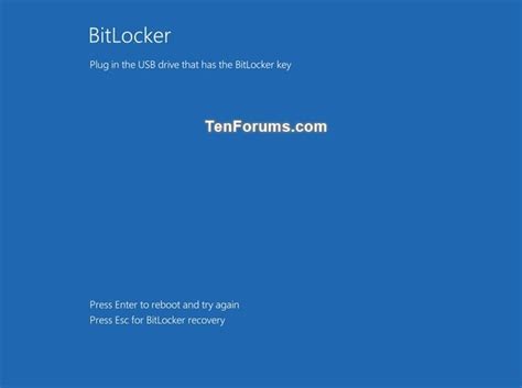 Unlock OS Drive Encrypted By BitLocker In Windows Tutorials