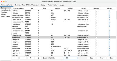 添加参数项 · Command Parser 11
