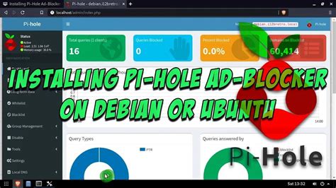 installing pi hole ad blocker on debian ubuntu