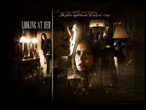 Delena Damon Elena Wallpaper Fanpop