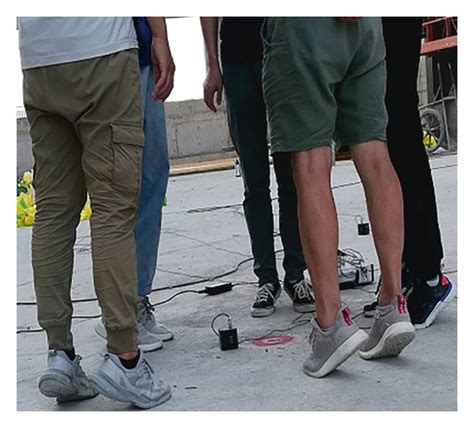 Human Induced Vibration Tests A Measurement Locations B