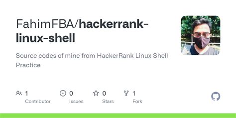 github fahimfba hackerrank linux shell source codes of mine from