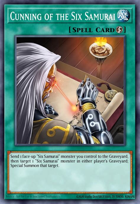 Cunning Of The Six Samurai Yu Gi Oh Card Database Ygoprodeck