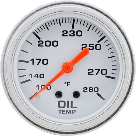 Speedway 2 58 Inch Oil Temperature Gauge