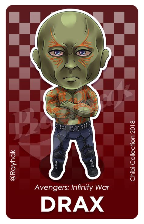 Drax The Destroyer Chibi Collection By Rayhak On Deviantart