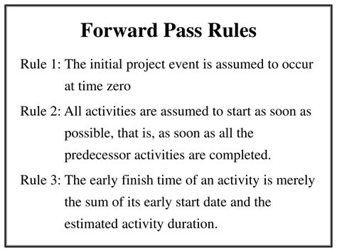 Ppt Forward Pass Rules Powerpoint Presentation Free Download Id Ppt Forward Pass Rules Powerpoint Presentation Free Download Id