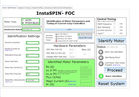 CCS DRV RH EVM GUI V Different Results And Removed Functions Motor Drivers Forum