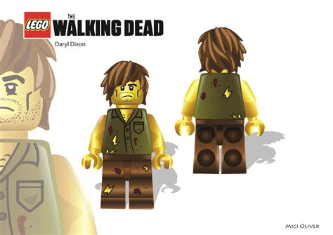 Artstation Lego The Walking Dead