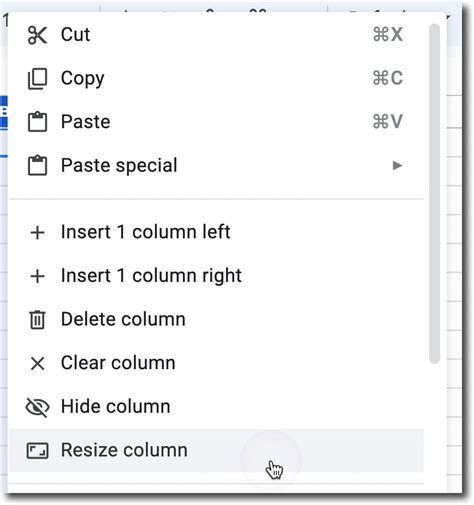 How To Adjust The Widths Of Google Sheets Columns Teacher Tech With Alice Keeler