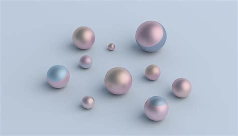 Premium Photo Abstract 3d Rendering Of Spheres