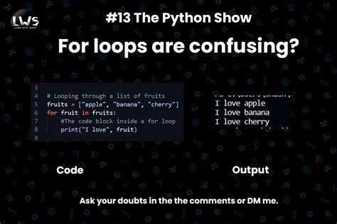 Learn About For Loops In Python Shashwat Singh Posted On The Topic Linkedin