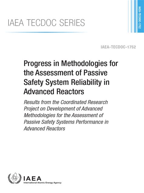 Tecdoc 1752progress In Methodologies For The Assessment Of Passive