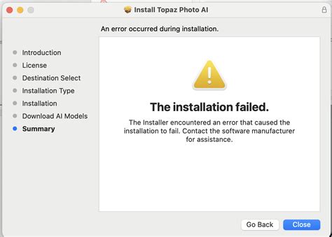 Topaz Photo Ai Installation Fails On Mac Os 1351 Bugs And Issues Topaz Community