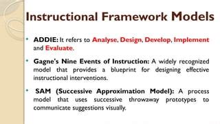 Instructional Design Framework Ppt Gfdgfgdrg X PPT