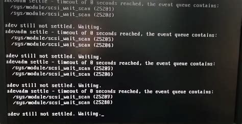 【troubleshooting】udev Still Not Settled Waiting Dbstyles Blog