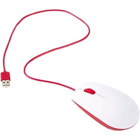 official raspberry pi mouse red white walmart ca
