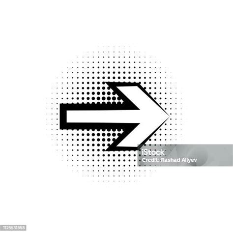 팝 아트 연설 거품 화살표 아이콘입니다 연설 거품 Ic 팝 아트 스타일 아이콘의 요소입니다 웹사이트 웹 디자인 모바일 응용