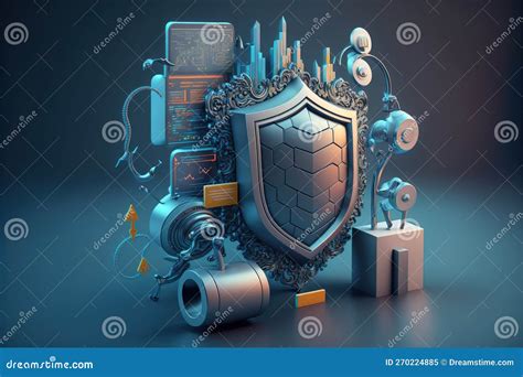 Endpoint Security Endpoint Protection Stock Image Image Of Computer