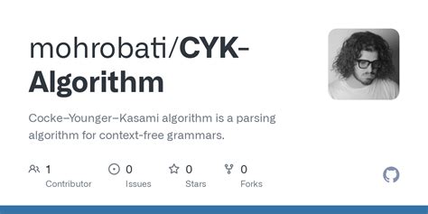 Github Mohrobaticyk Algorithm Cockeyoungerkasami Algorithm Is A Parsing Algorithm For