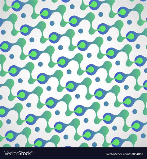 Abstract Molecules Design And Medical Connect Vector Image