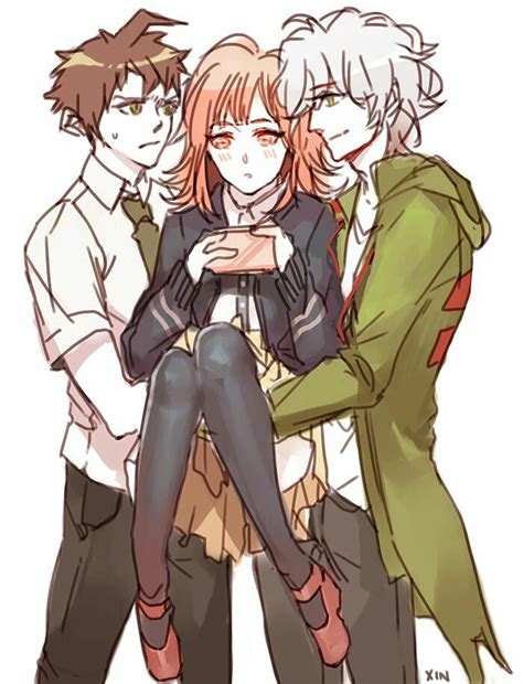 Hajime Hinata X Chiaki Nanami X Nagito Komeda Danganronpa