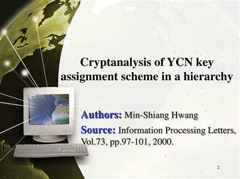 Ppt A New Key Assignment Scheme For Enforcing Complicated Access Control Policies In Hierarchy