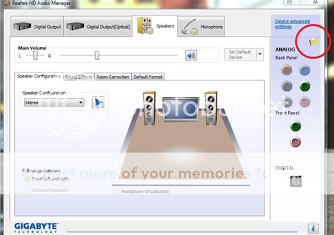 Front Jack Not Working For Realtek HD Audio On Windows Page Windows Forums