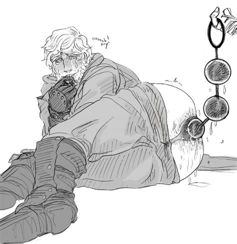 Rule 34 Alfred Bloodborne Anal Beads Anal Insertion Anal
