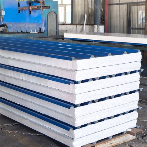 50mm Eps Sandwich Wall Roof Panels Insulated Metal Eps Core Panels