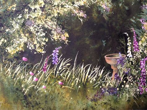Secret Garden Watercolour 2014 Featured As Step By Step Project In
