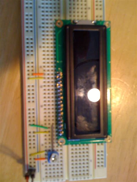 LCD Contrast Circuit Not Working Displays Arduino Forum