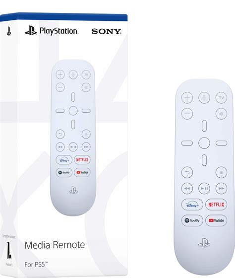Sony PlayStation 5 Media Remote White 3005727 - Best Buy