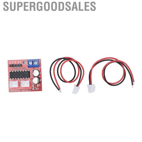 Supergoodsales Dual H Bridge Motor Driver 15a Dc Stepper Pwm Drive Module Replace L298n