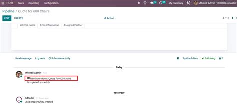 How To Automate Activity With The Help Of Odoo 16 Crm Module