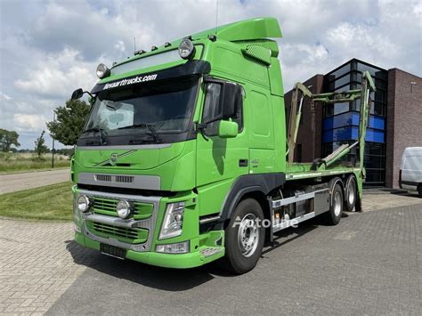 Volvo Fm450 Skip Loader Truck For Sale From The Netherlands Giessen Pq45973 Autoline India