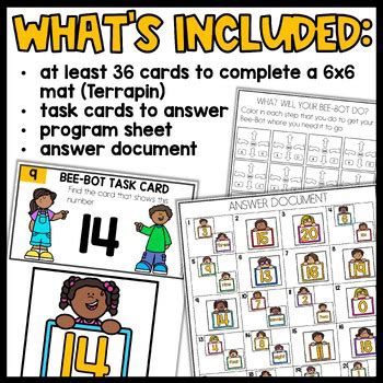 Bee Bot Matching Numbers Number Words We Are Better Together