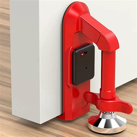 Security Door Jammer Door Stoppers Portable Door Lock