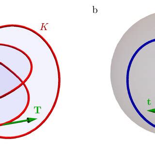 A An Oriented Knot K With Tangent Vector T Here The 41 Projects Download Scientific Diagram
