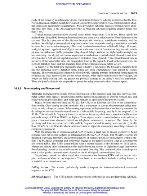 Power System Operations Pdf Computer Networking Computing
