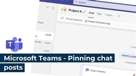 Techify Learning On Linkedin Microsoft Teams Pinning Chat Posts