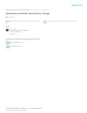 Understanding Optimization Methods A Comprehensive Guide Course Hero